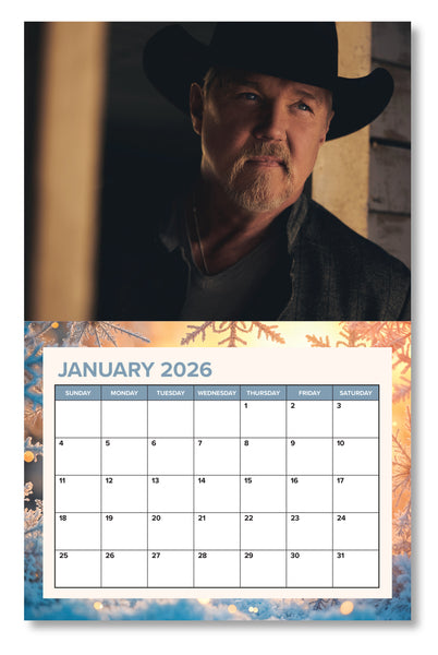 2026 Wall Calendar | Store | Trace Adkins